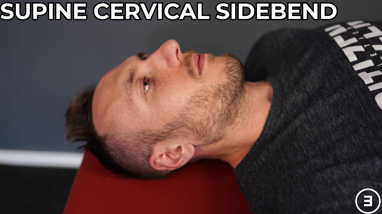 Supine Cervical Side Bend - YouTube