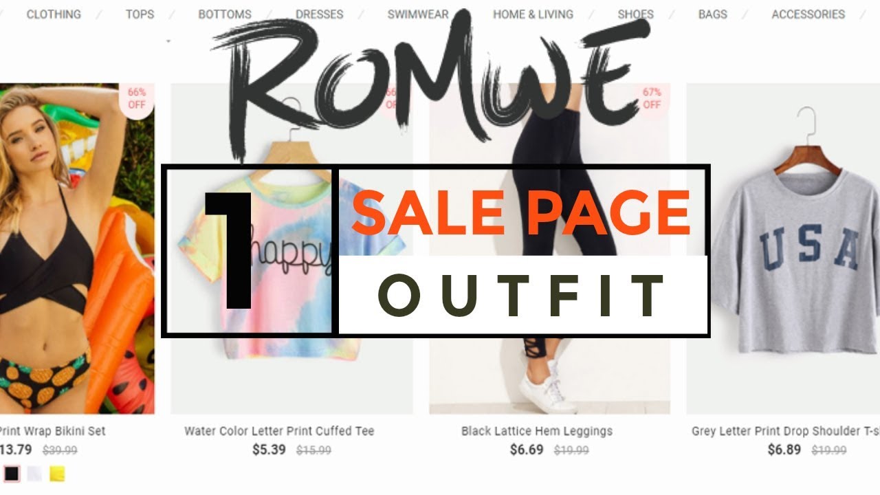 I Bought an Entire Outfit From the Romwe Sale Page! | Try-On & Review ...