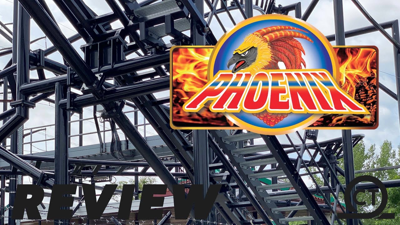 Phoenix Review | Adventureland Spinning Coaster - YouTube