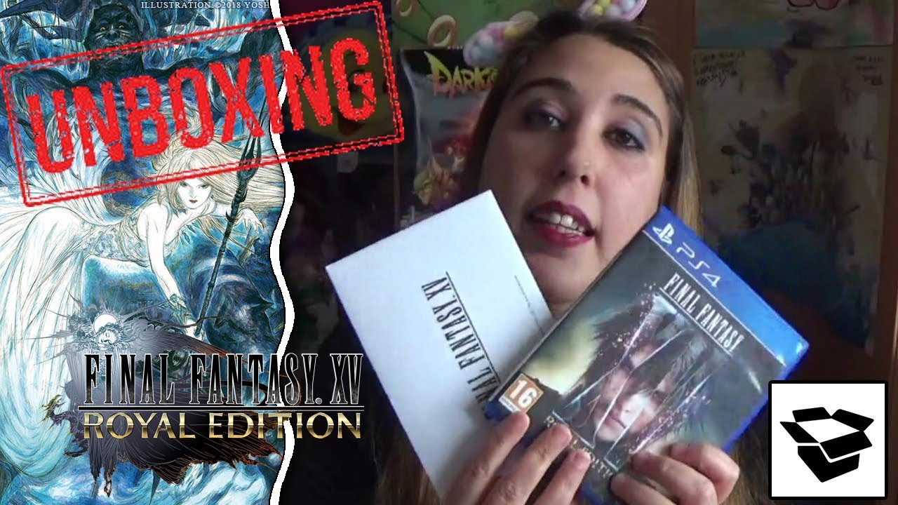Unboxing Final Fantasy XV Royal Edition - YouTube