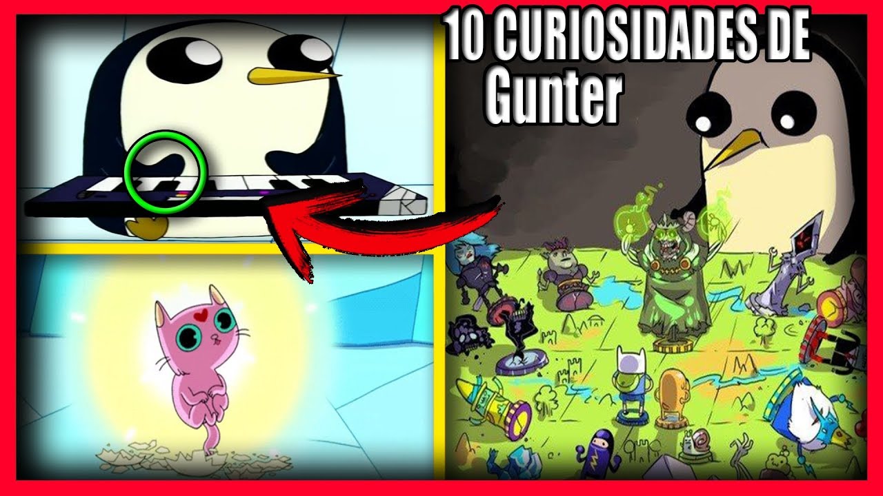 10 [NUEVAS] CURIOSIDADES SOBRE GUNTER – HORA DE AVENTURA - YouTube