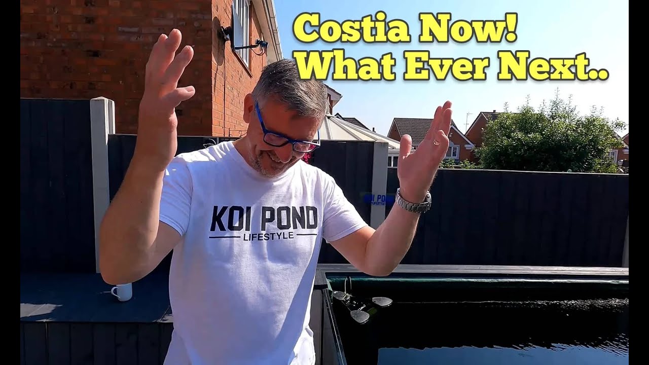 KOI POND*NOT COSTIA NOW😮**POND SKIMMER AND WHY I LIKE IT SO MUCH**👍THE ...