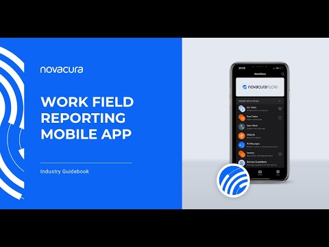 Work Field Reporting mobile app - YouTube