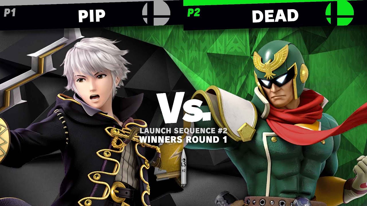 Launch Sequence #2 - Pip (Robin) vs. dead (Captain Falcon) SSBU ...
