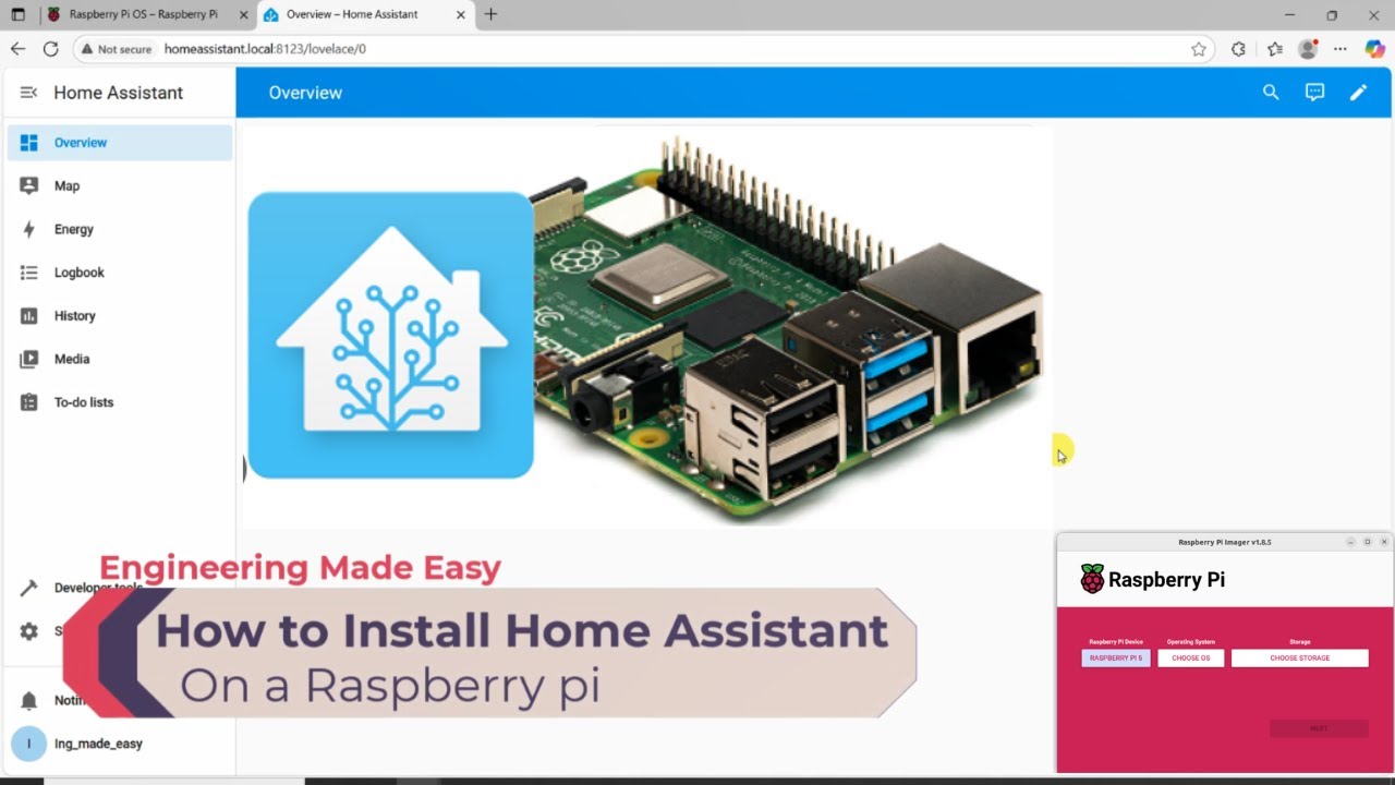 How to Install Home Assistant on Raspberry pi in 2025 - YouTube