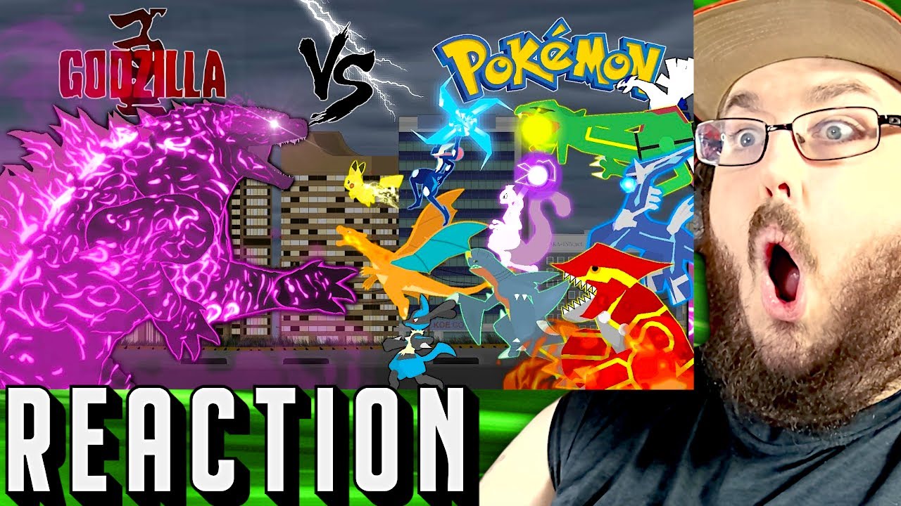 Godzilla vs Pokemon ( animation) REACTION!!! - YouTube