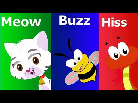 El sonido de los animales - los niños aprenden canciones en español ...