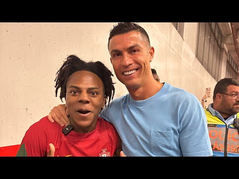 irl Portugal Game🇵🇹 Meeting Ronaldo
