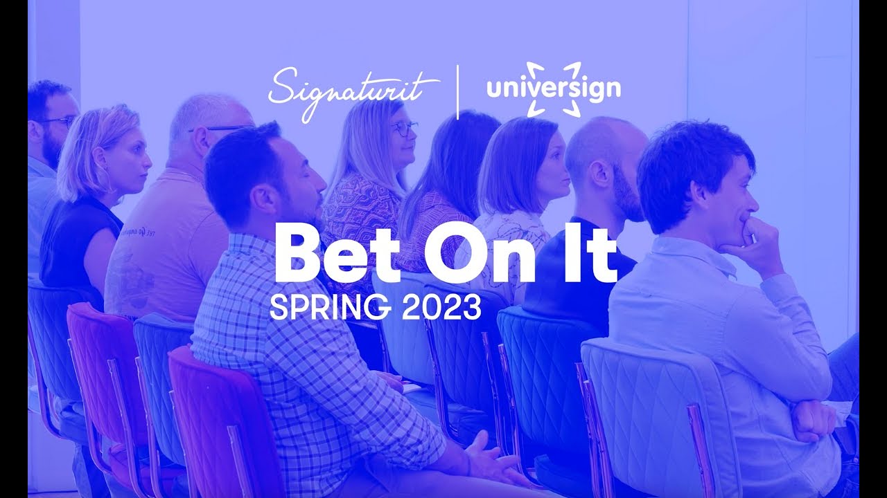 Bet On It Spring 2023 Edition - La confiance vers de nouveaux horizons - YouTube