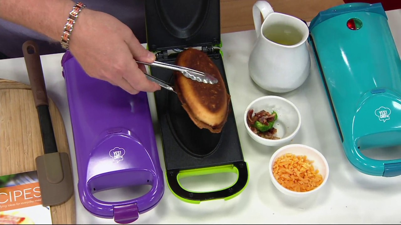 Yes Chef! Express Flip Food & Omelet Maker on QVC - YouTube