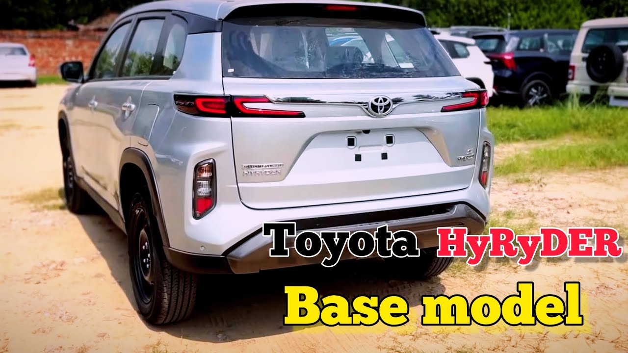 Toyota HyRyder base model * S * review . || Ankit Choudhary || - YouTube