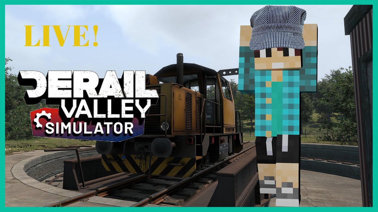 Live!- Derail Valley- I STILL LOVE TRAINS! - YouTube