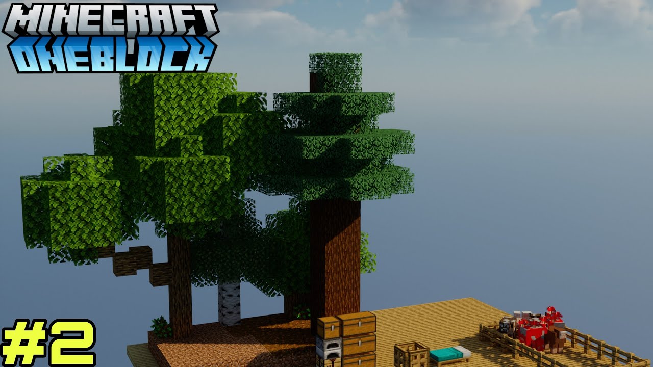I MADE TREE FARM IN MINECRAFT😍| ULTIMATE ONEBLOCK [EP-2] - YouTube