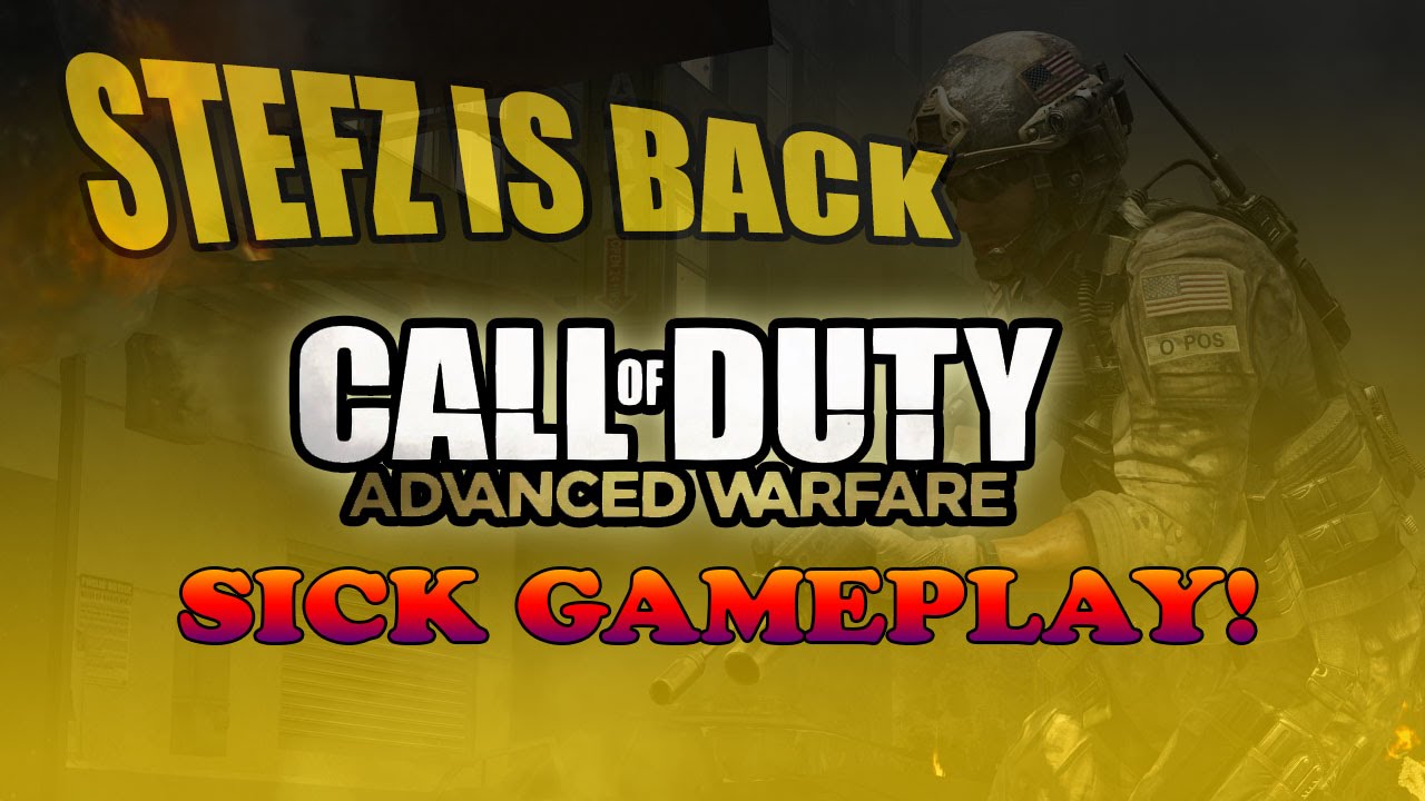 SICK COD AW GAMEPLAY! STEFZ IS BACK!! - YouTube