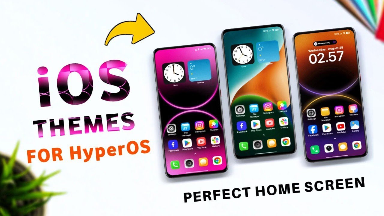 😱😱 3 NEW iOS Inspired Themes For Redmi and Poco Devices | iOS Themes ...