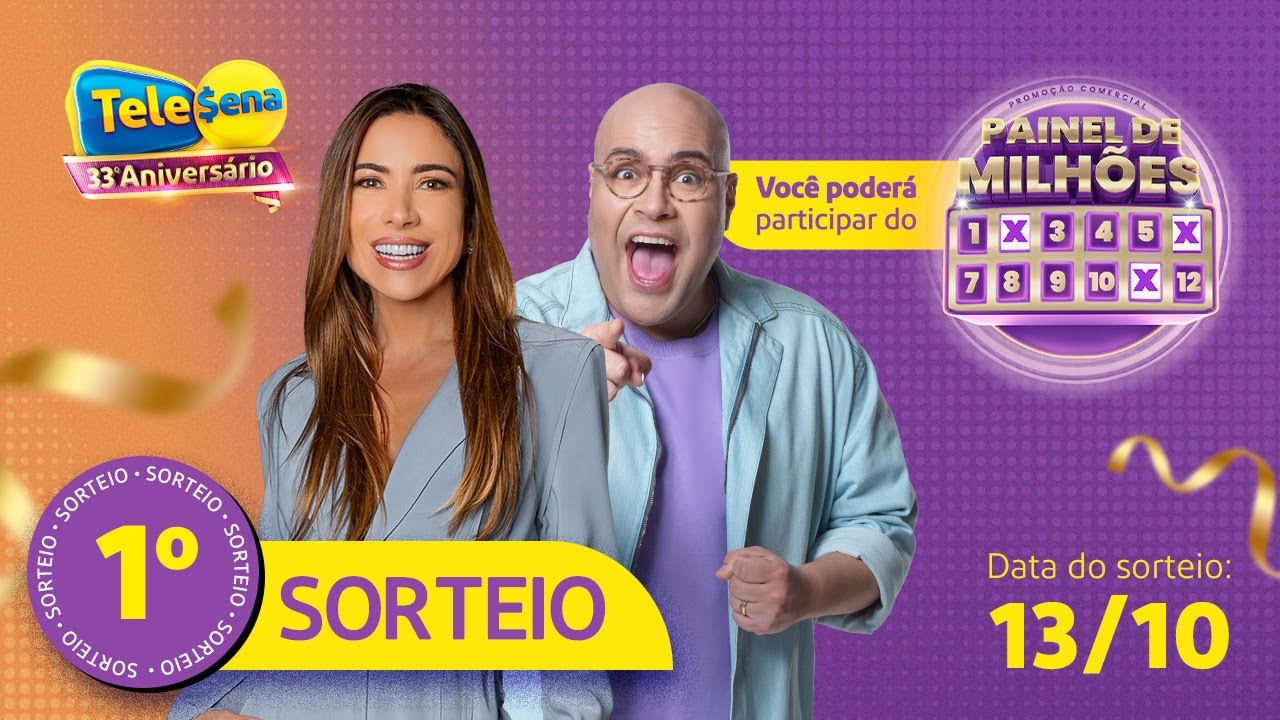 1º SORTEIO | RESULTADOS da TELE SENA DE ANIVERSÁRIO 2024 (13/10/2024) - YouTube