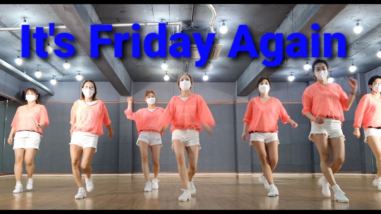 It's Friday Again line dance (Intermediate) Demo&Count - YouTube Music