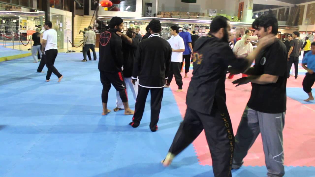 Some fight techniques in the first day of the Kung fu seminar 3 - YouTube