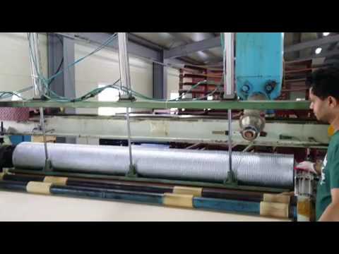wood Embossed machine - YouTube