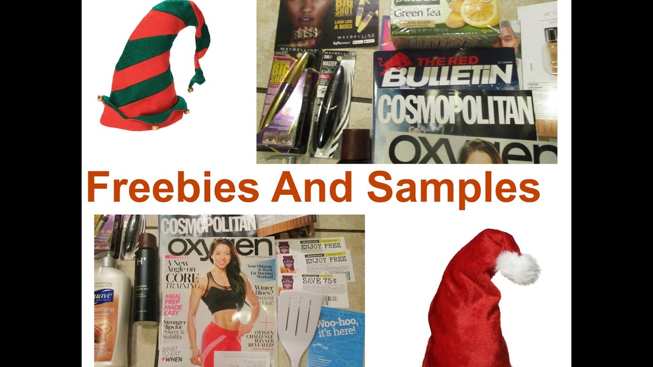 Freebies And Samples 12-16-2016 - YouTube