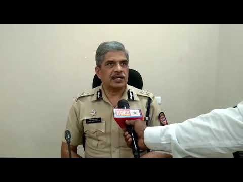 Aurangabad Police Commissioner Chiranjeev Prasad IPS Press Conference - YouTube