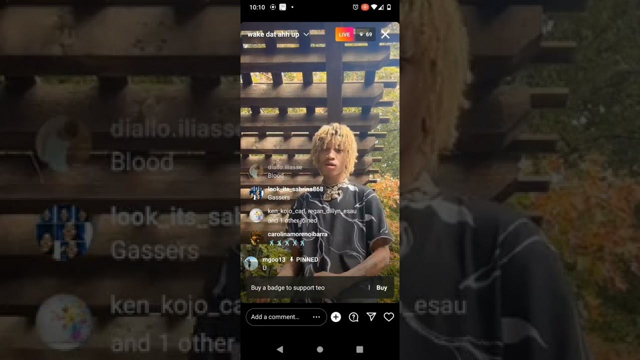 Ayo and Teo IG Live Teo Dancing - YouTube