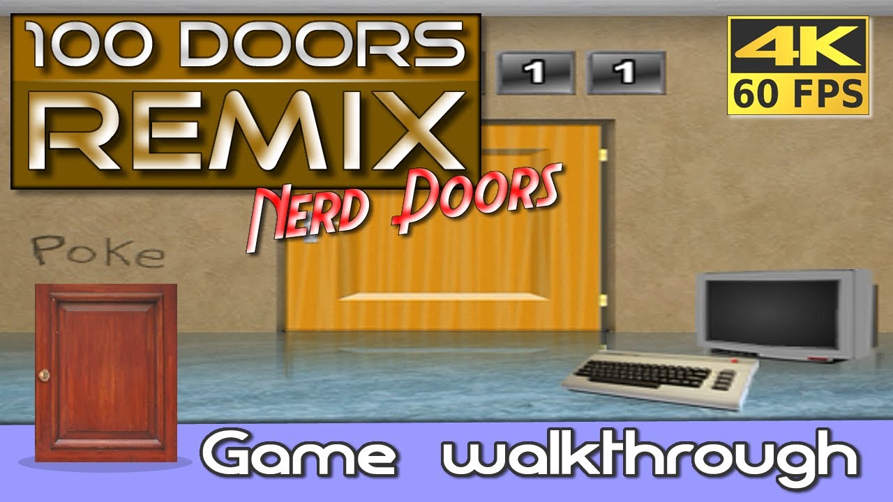 100 Doors Remix - Nerd Doors walkthrough 🗝️ #gameplay #ios #android #4k ...