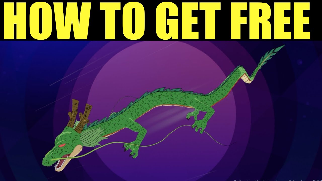 How to Unlock Shenron Glider Free fortnite (How to get dragon balls ...