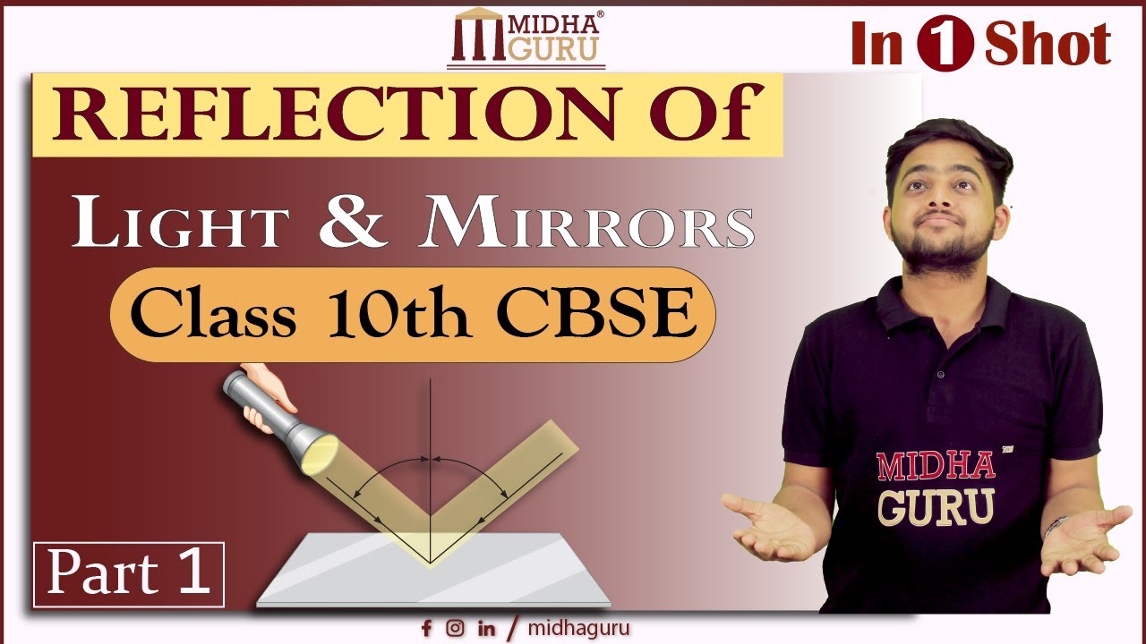 Science| chapter-10| Light(Part-1): Reflection of Light and mirrors |As ...