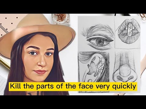 Quick design of face components - YouTube