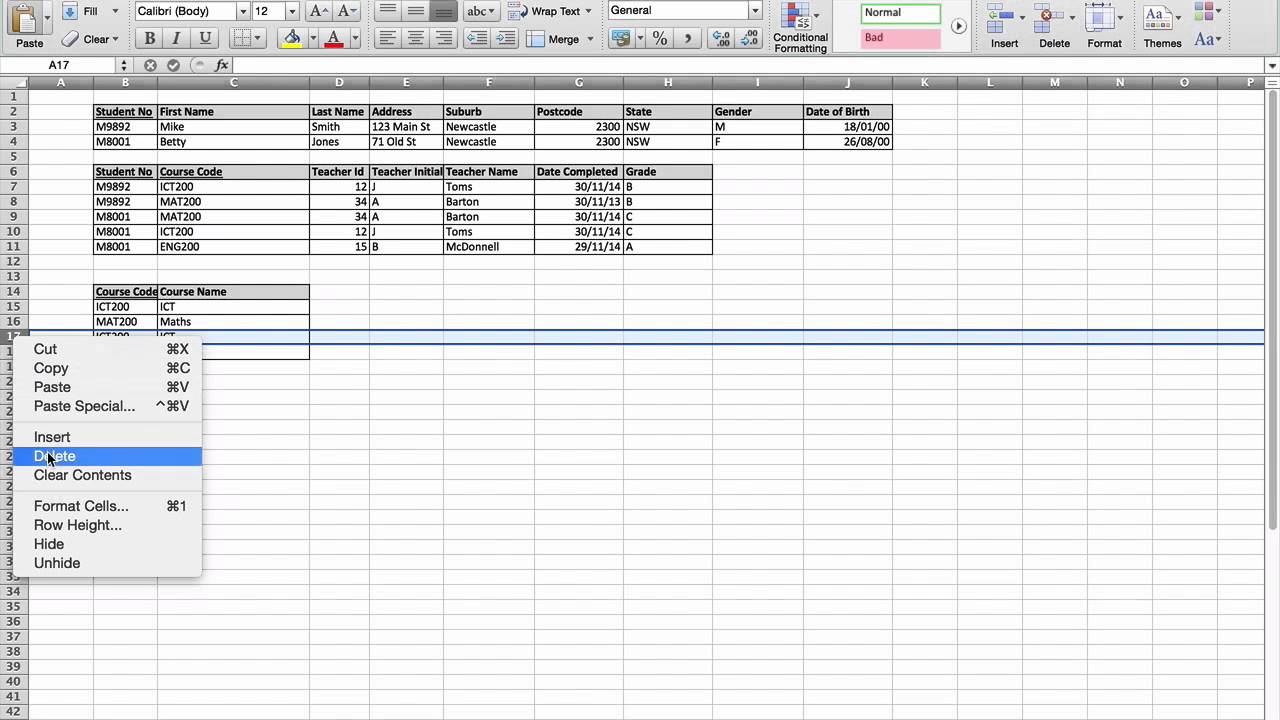 Database Normalisation - Second Normal Form - YouTube