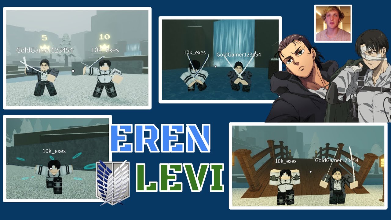 Eren and Levi slay a Rogue Demon server with Beast Breathing - YouTube