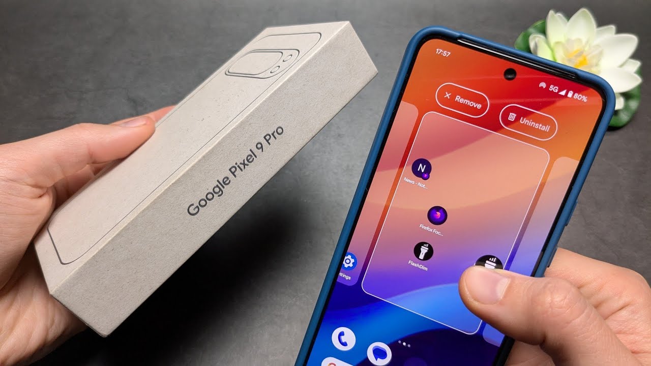 Google Pixel 9 / 9 Pro - Add & Remove Apps on Home Screen - YouTube