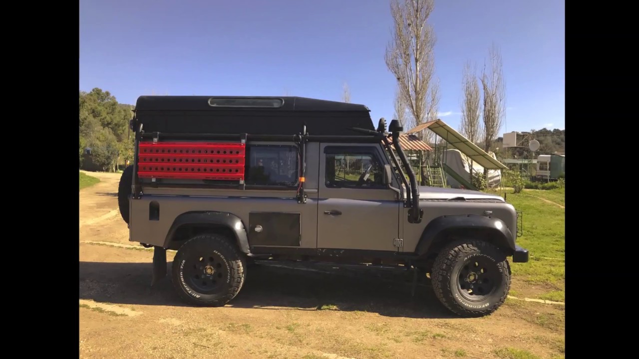 LAND ROVER DEFENDER POP TOP ROOF TENT YouTube