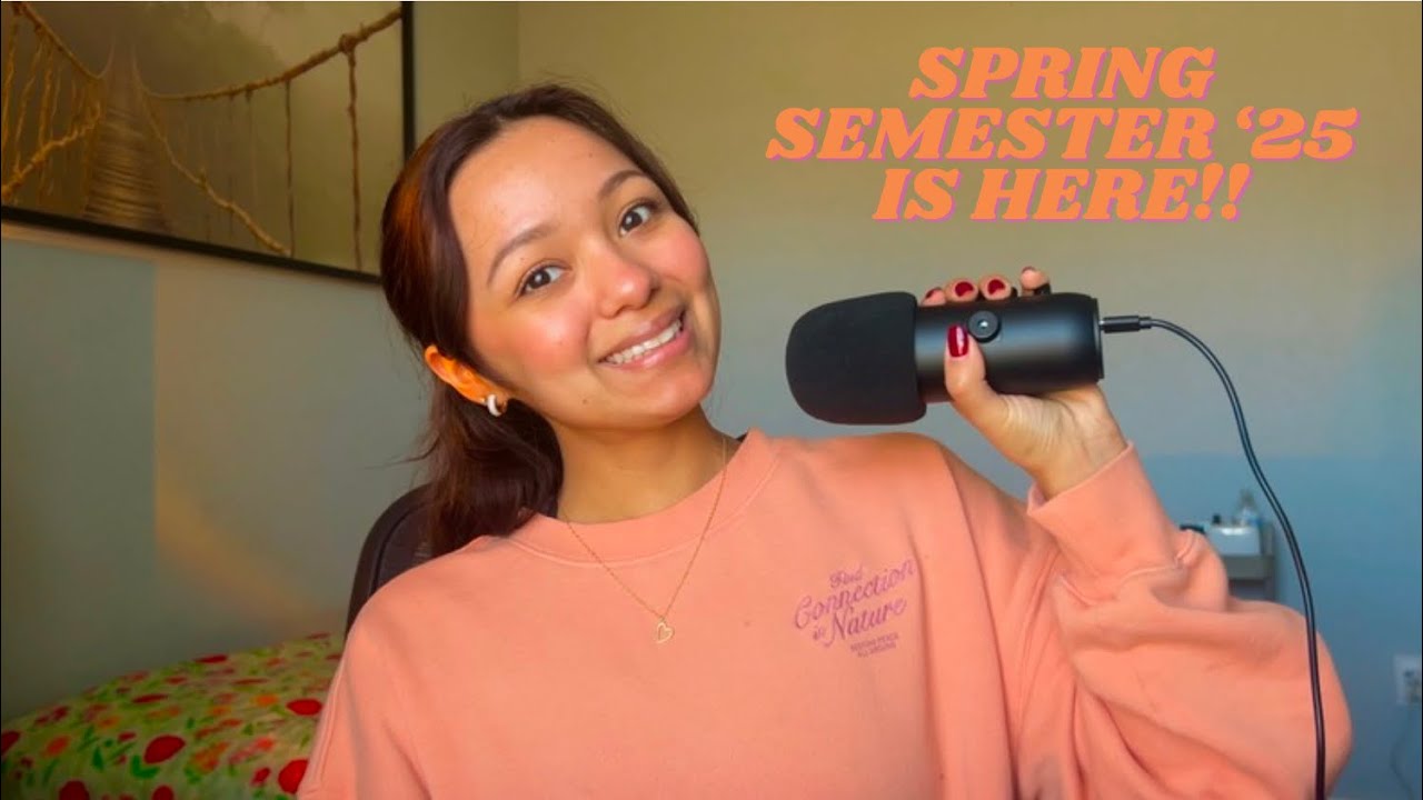 COLLEGE SPRING SEMESTER HAS ARRIVED!! - YouTube