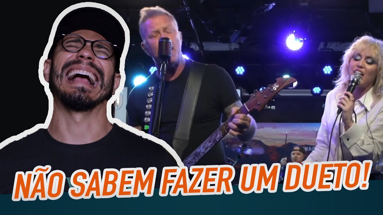 (REACT) MILEY CYRUS e METALLICA - Nothing Else Matters - Professor ...