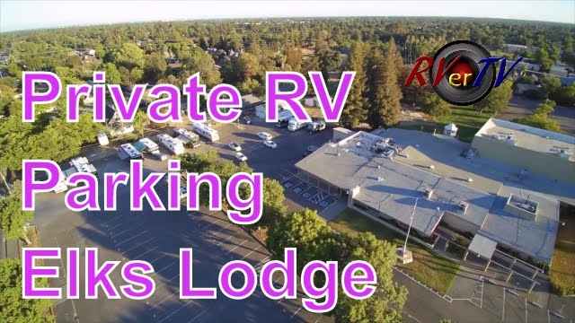 RV Moving Day... Elks Private RV Parking....Elks RV Guide...Aerial ...