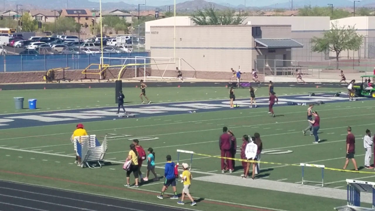 Wil. 200M Dash. Lane 8. Pinnacle HS. 4-13-19. - YouTube