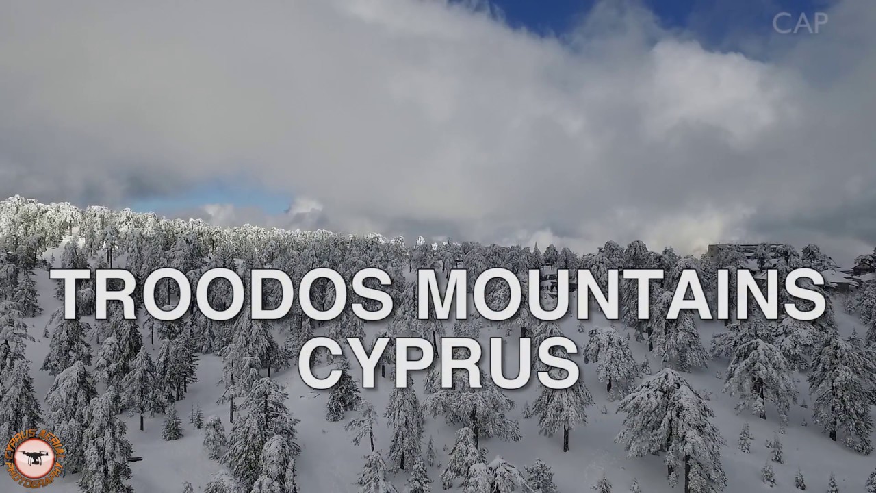 Troodos Square Snow Cyprus - YouTube