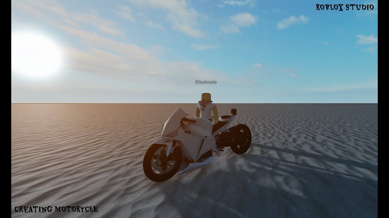 How to make A working motorcycle. ( Roblox ) - YouTube