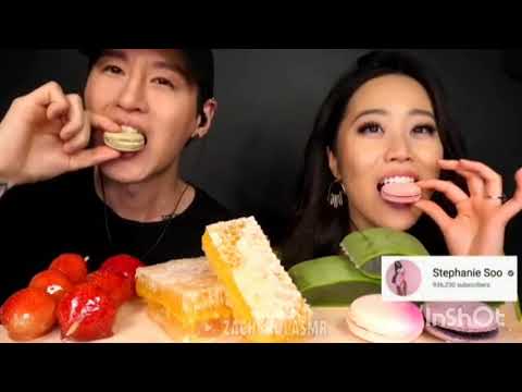 Zach Choi ASMR Eating With Stephanie Soo - YouTube