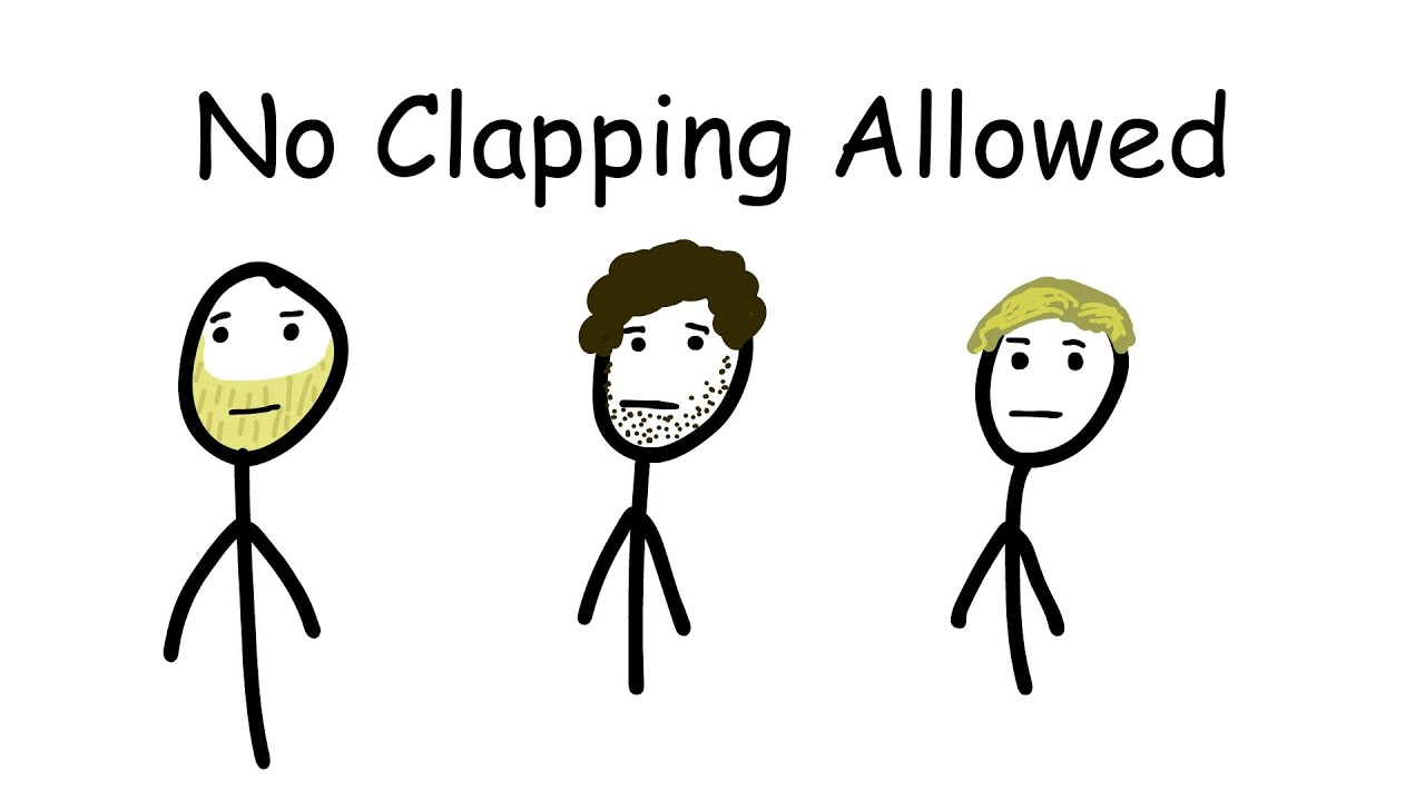 No Clapping Allowed - YouTube