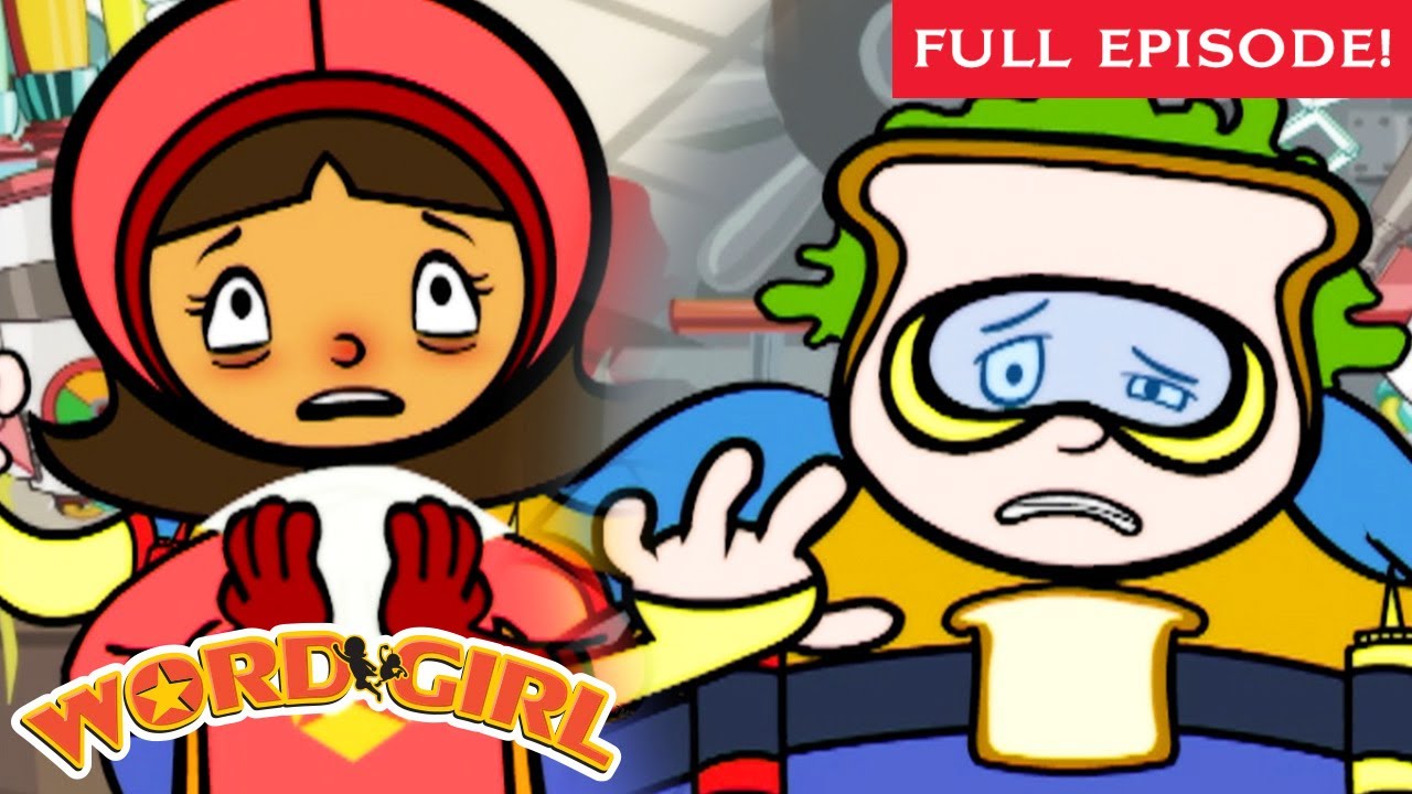 Chuck E Sneeze | Swap Meat | Full Episode | WordGirl | Scholastic ...