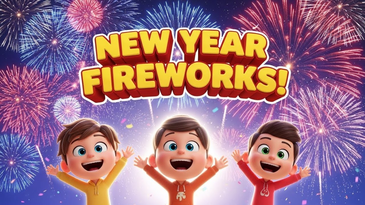 🎆 Fireworks Dance Party 🎶 Kids Song | Dance & Celebrate with Fireworks ...