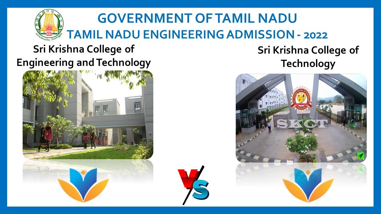 SKCET VS SKCT|Sri Krishna Institutions Comparison|Anbarivu #skcet #skct ...