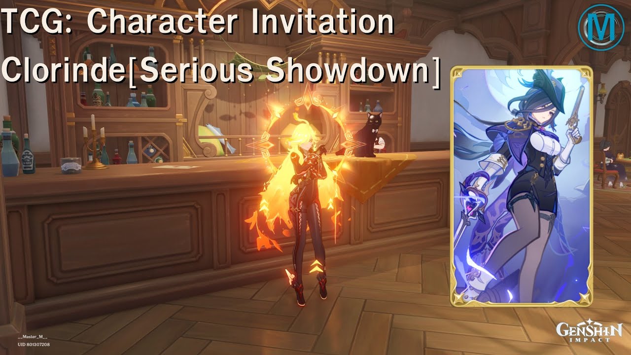 TCG: Character Invitation / Clorinde [Serious Showdown] | Genshin ...