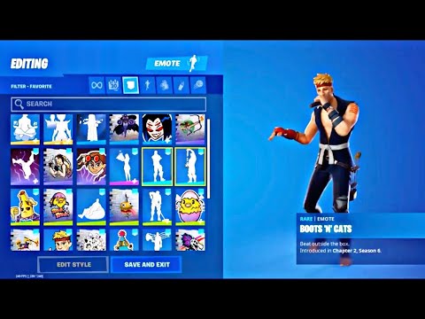 Chapter 2 Season 6 Battle Pass Emotes - YouTube