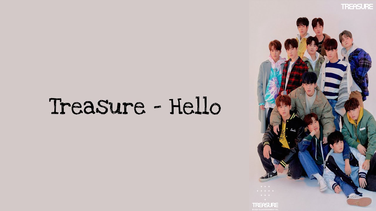 TREASURE - ‘HELLO’ (Song Lyrics) || BOSS LYRICS - YouTube