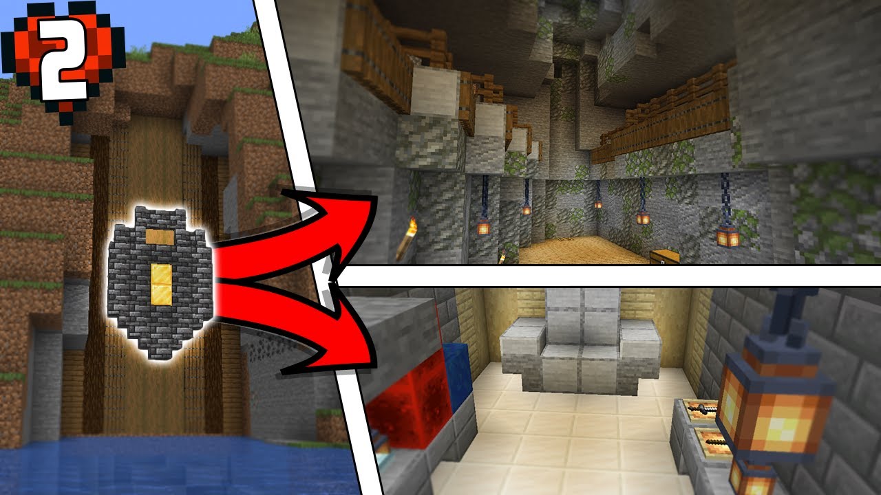 I Created a SECRET VAULT In HARDCORE MINECRAFT - YouTube