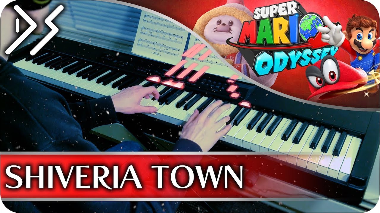 Super Mario Odyssey - "Shiveria Town" [Piano Cover] || DS Music - YouTube